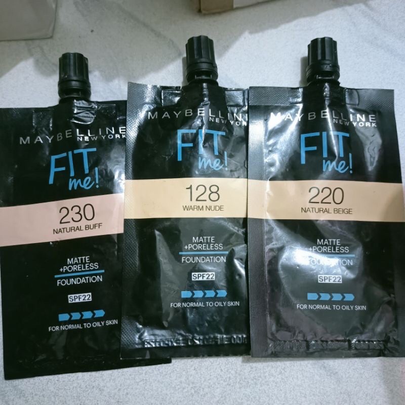 Jual Maybelline Fit Me sachet | Shopee Indonesia
