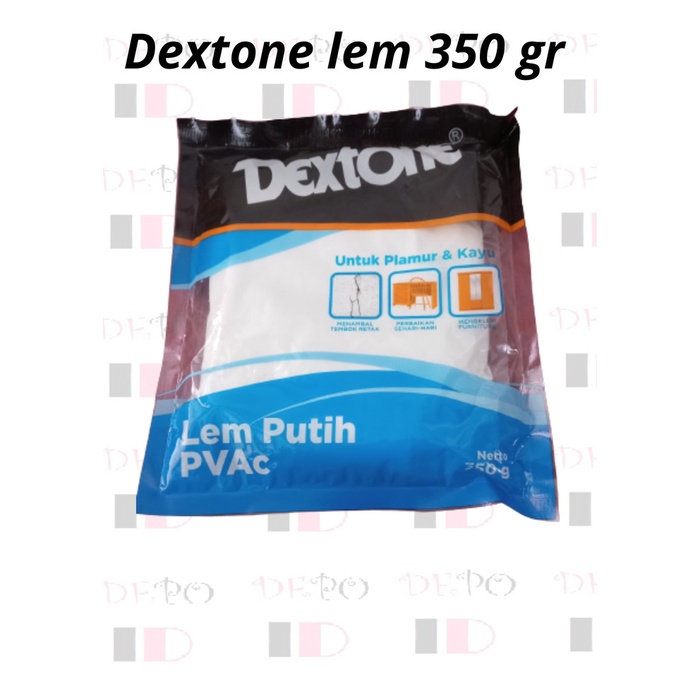 Jual Lem Putih Kayu PVAC Plamur DEXTONE 350 gram Lem Plamur Dan Kayu DEXTON | Shopee Indonesia