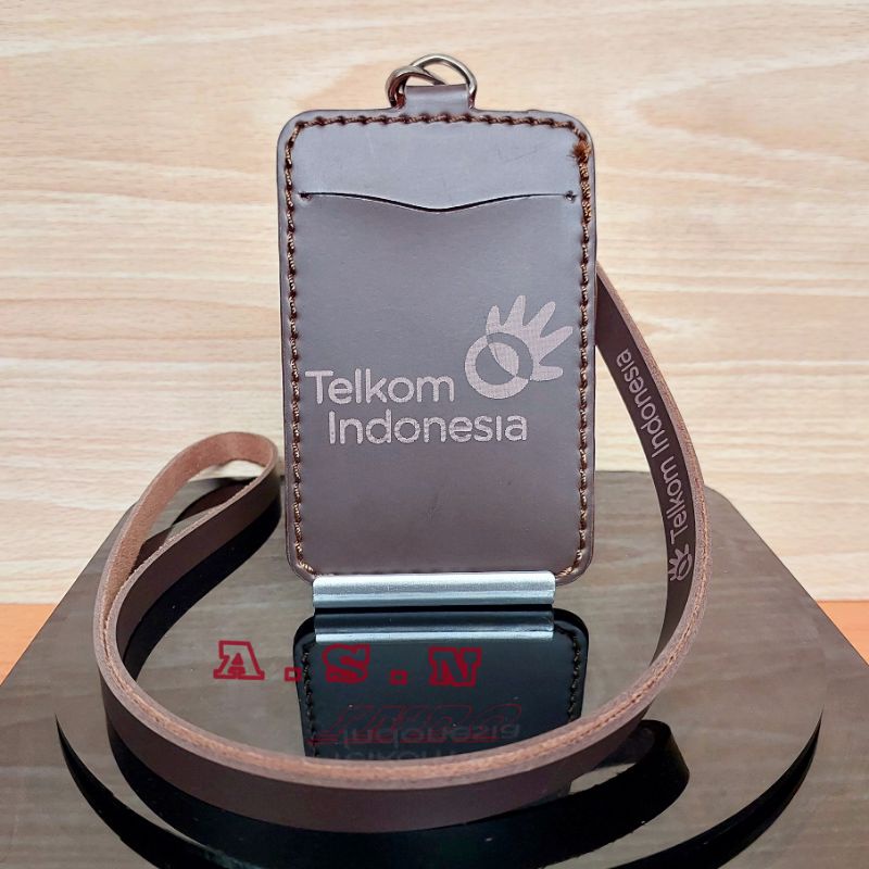 Jual Id Card Kulit TELKOM INDONESIA Id Card Kulit TELKOM | Shopee Indonesia