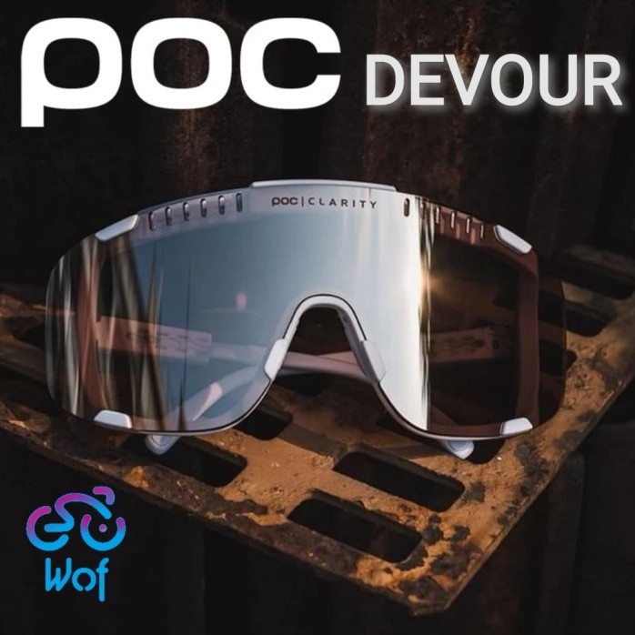 Jual Kacamata Sepeda POC Devour Clarity Glasses Polarized Sunglasses 4 lensa Outdoor Sport ...