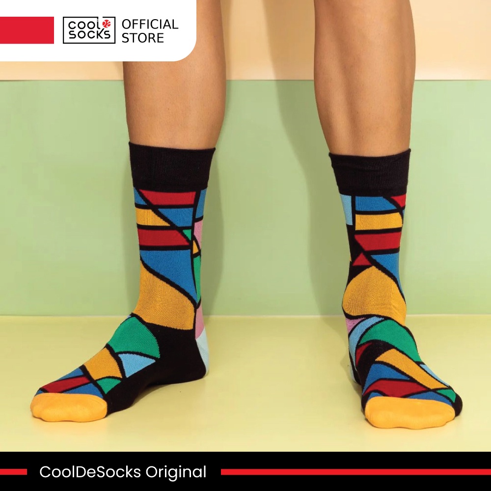 Jual Kaos Kaki CoolDeSocks Original | Mosaic - Stained Glass | Shopee ...
