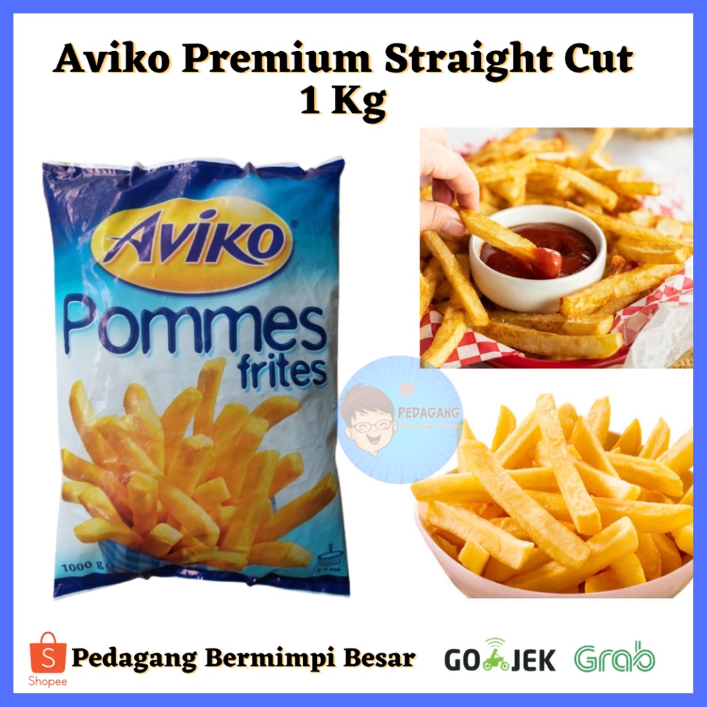 Jual Aviko Premium Straight Cut 1 Kg / French Fries / Kentang Goreng ...