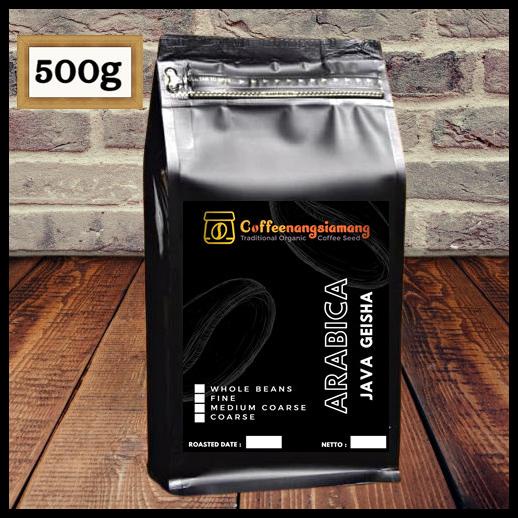 Jual Kopi Arabika Java Geisha 500G Premium - (Biji/Giling) | Shopee Indonesia
