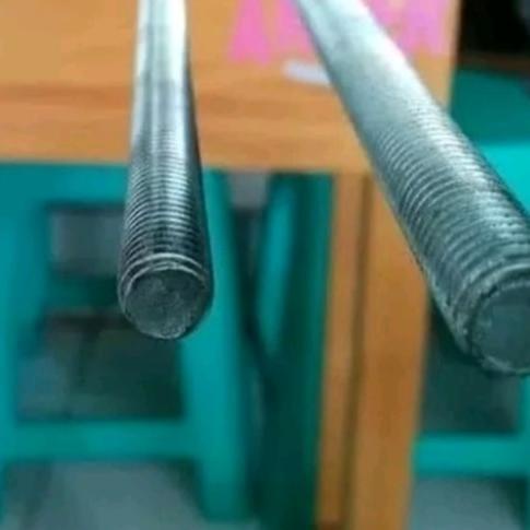 Jual as drat m14/long drat 14mm/threadrod m14 1 meter galvanis | Shopee ...