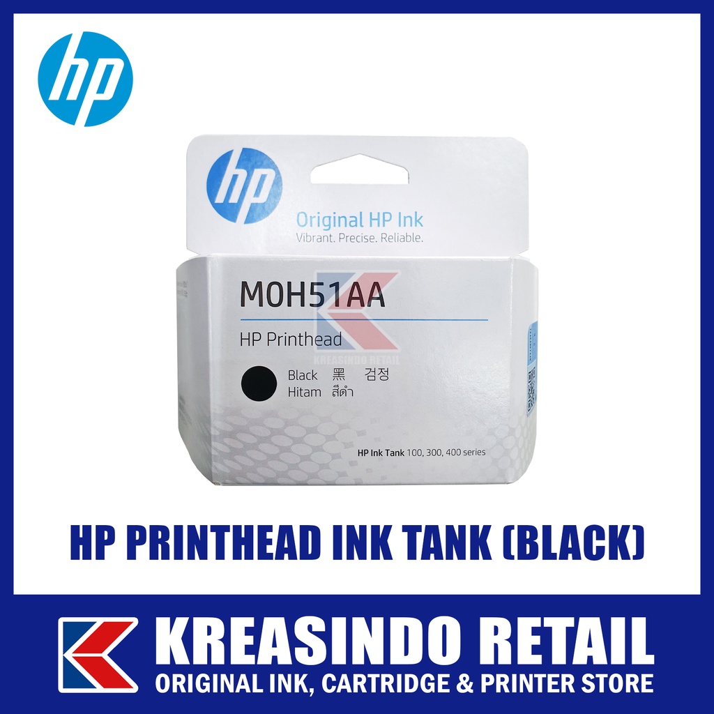Jual HP Print Head Printhead Cartridge M0H51AA M0H51A Black (HP Ink ...