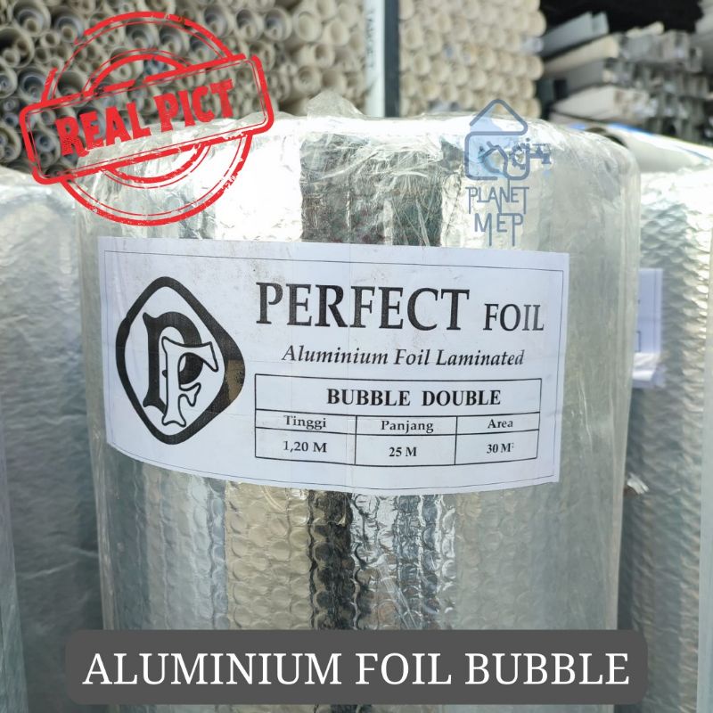 Jual Aluminium Foil Bubble / Insulasi Atap / Peredam Panas Atap ...