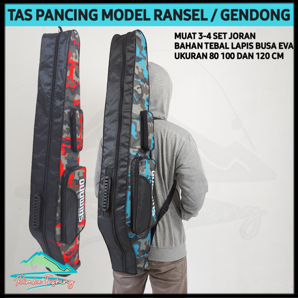 Jual Tas Pancing Besar Model Gendong Tas Pancing Laut model Ransel 2 ...