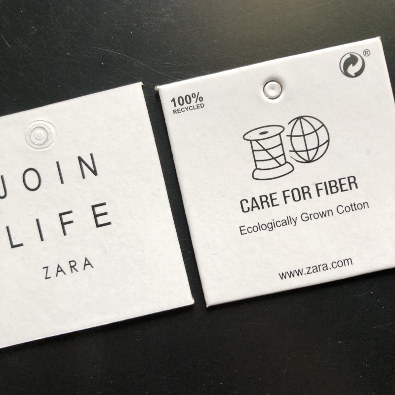 Jual ZARA MAIN TAG BARCODE SUPER PREMIUM SUPER TEBAL VARIASI CO 1X DI ...