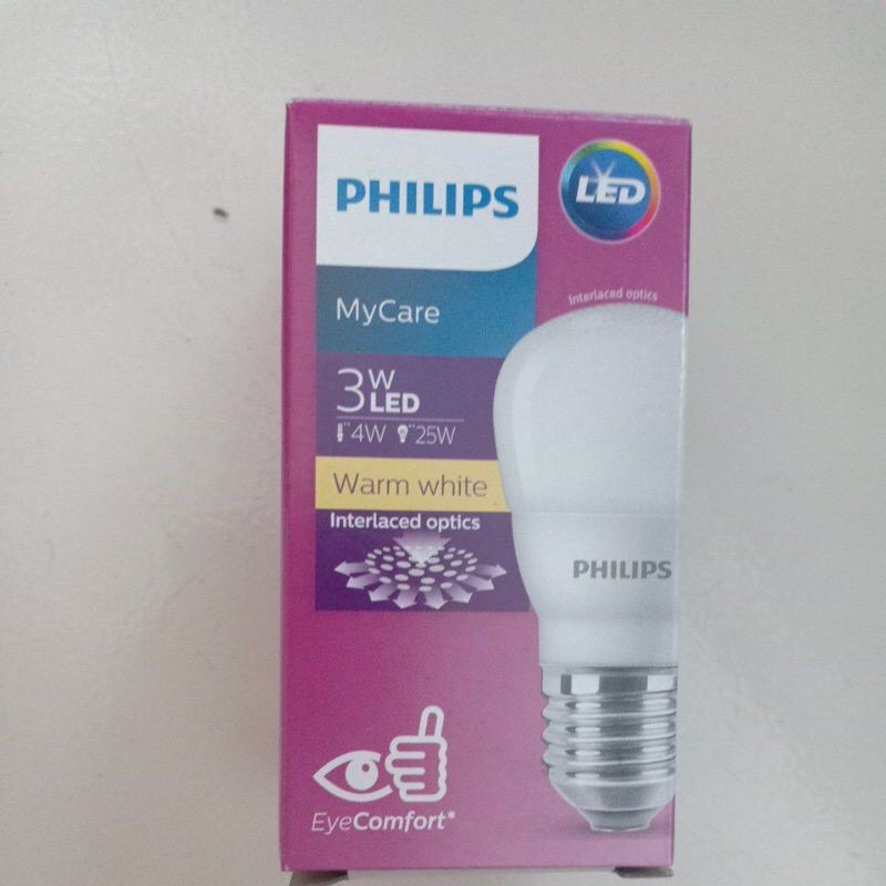 Jual Promo Lampu LED Philips 3 watt 3w / Philip Kuning 3 w Bulb LED ...