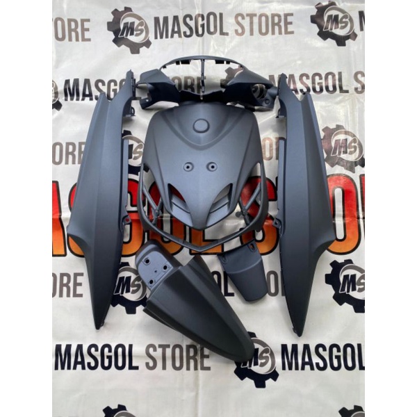 Jual Cover body Full halus Yamaha Mio Smile Mio Sporty Blue matte ...