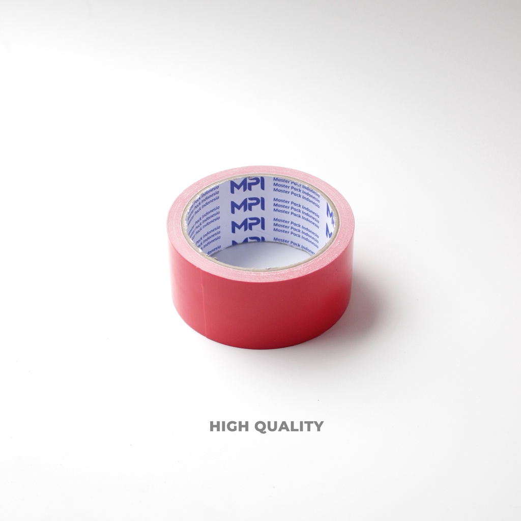 Jual Cloth Tape-Lakban Kain Warna Merah Master Pack Indonesia ...