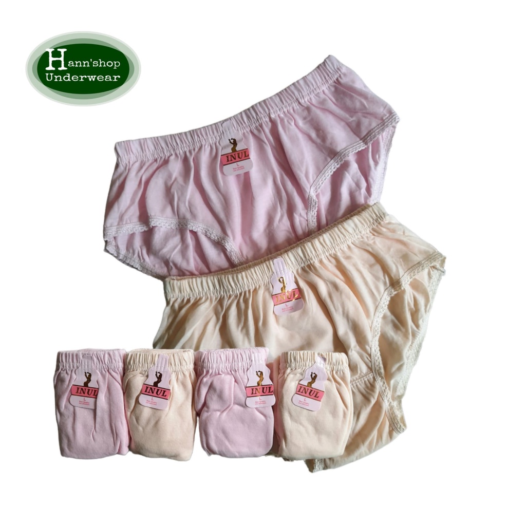 Jual CELANA DALAM WANITA DEWASA DAN REMAJA MEREK INUL ISI 6 PCS | Shopee Indonesia
