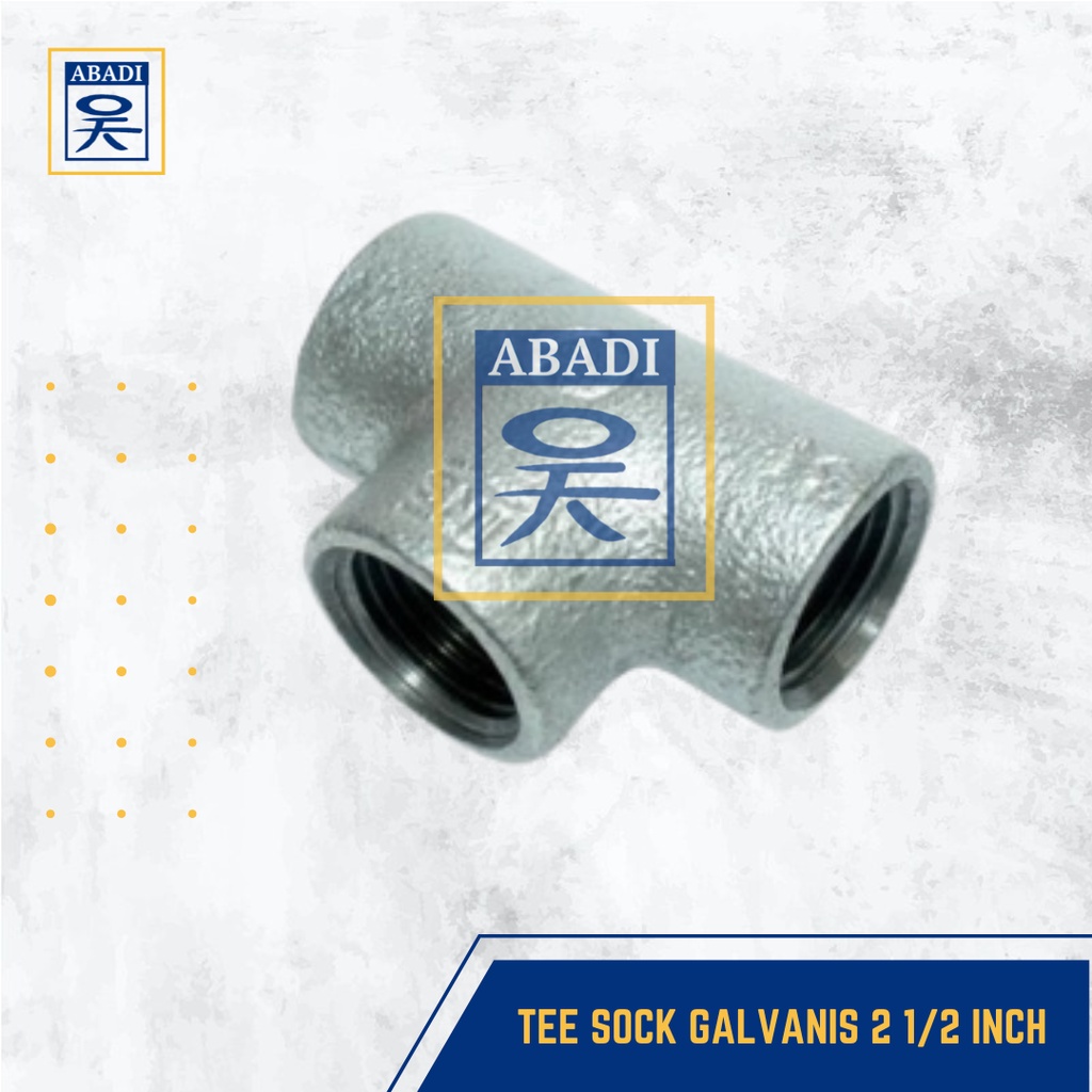 Jual TEE SOCK GALVANIS 2 1/2 INCH | Shopee Indonesia