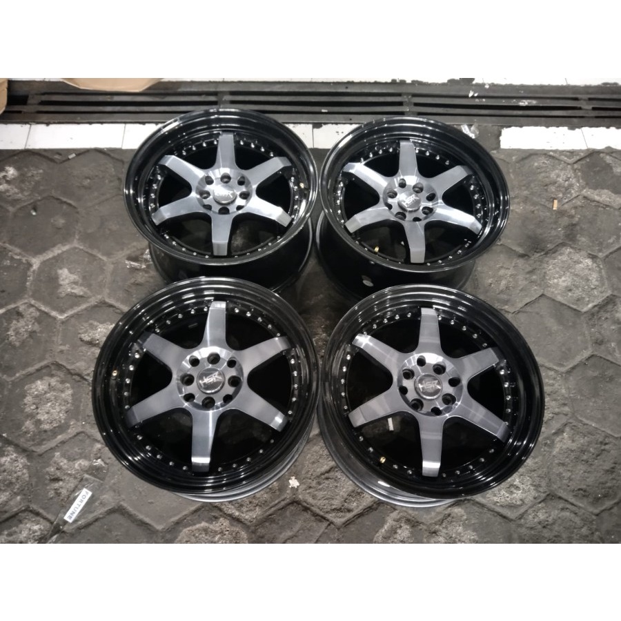 Jual Velg Mobil Seken Ring 17 Lubang 4 BORGO HSR R17X7,5-8,5 8X100-114,3 ET40-35 | Shopee Indonesia