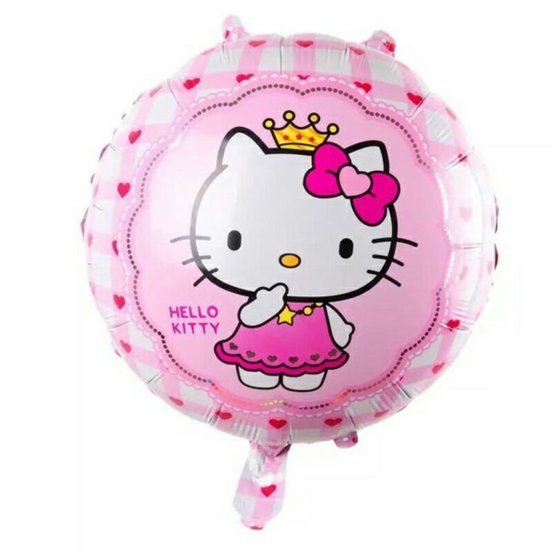 Jual BALON BULAT HELLO KITTY / BALON HELLO KITTY / BALON BULAT / BALON ...