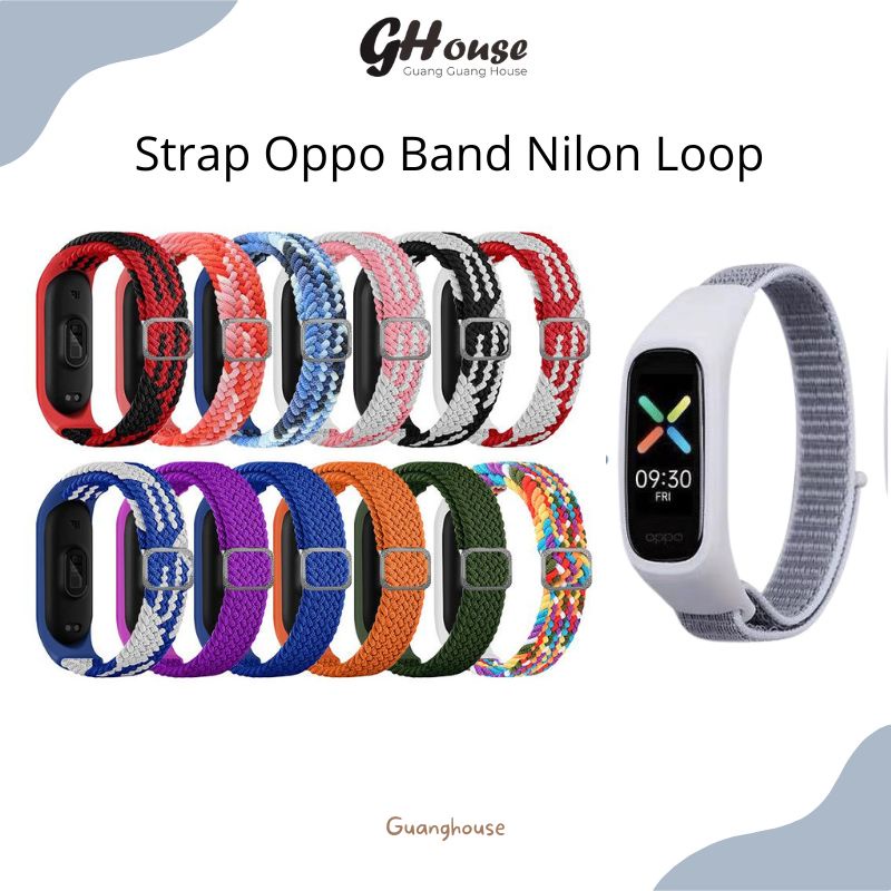 Jual Strap Oppo Band Nilon Loop Tali Pengganti Oppo Band Nilon Bahan Nilon | Shopee Indonesia