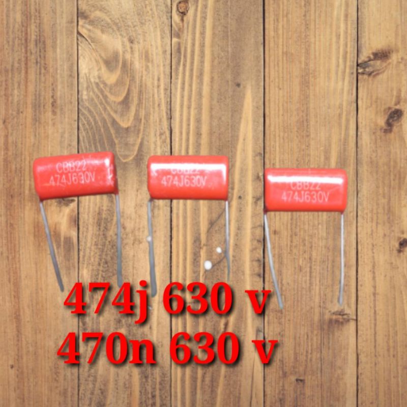 Jual capasitor 474j 630 volt 470nano 630 volt | Shopee Indonesia