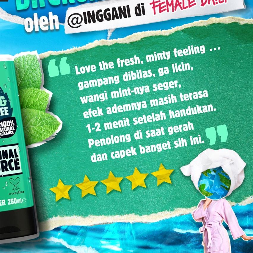 Jual SALE!!Original Source Body Wash Mint & Tea Tree - Sabun Cair Vegan ...