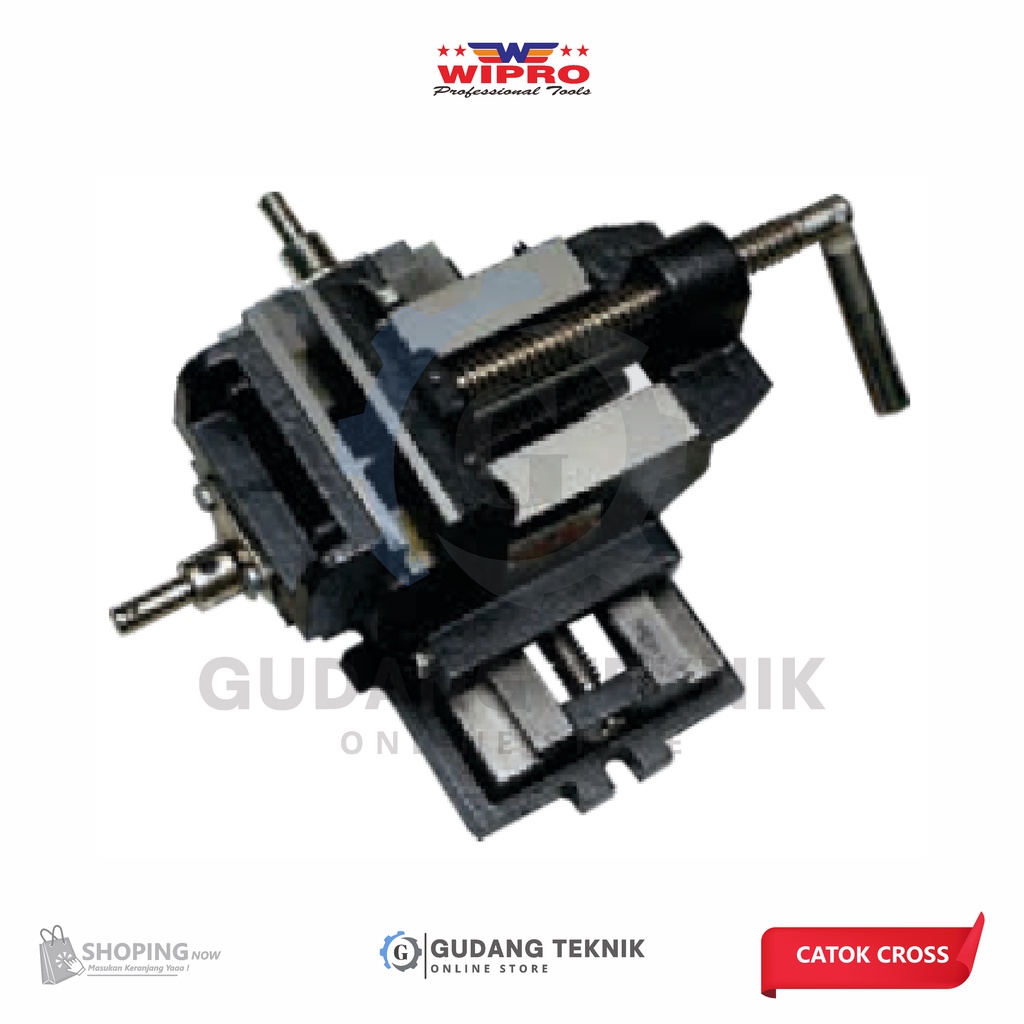Jual Table Cross 5" WIPRO ECV-5 / Ragum Catok Silang 5inch WIPRO ECV5 ...