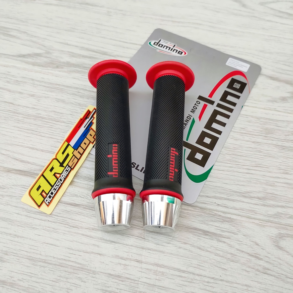 Jual Handgrip Sarung Domino + jalu stang chrome model pcx bisa semua ...