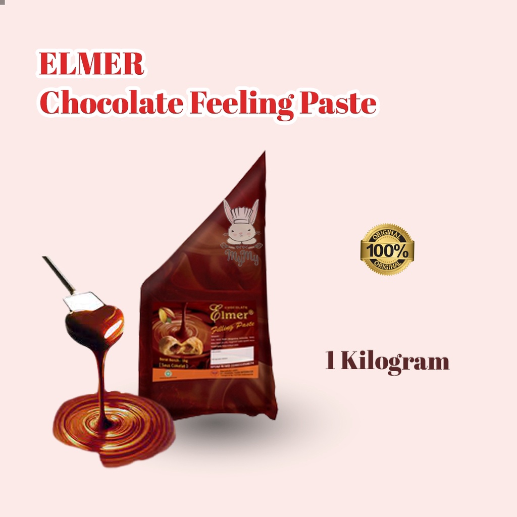 Jual Elmer Chocolate Filling Paste 1 Kg | Shopee Indonesia