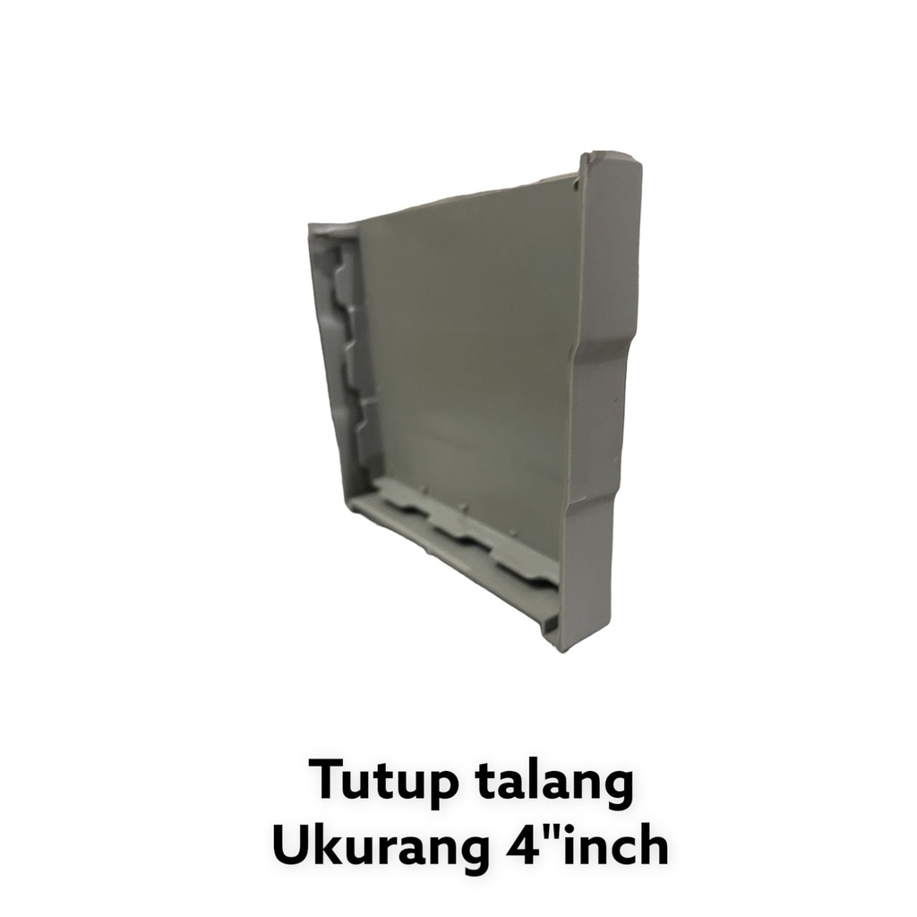 Jual TUTUP TALANG AIR 4" PVC/TUTUP TALANG KOTAK 4 INCH | Shopee Indonesia
