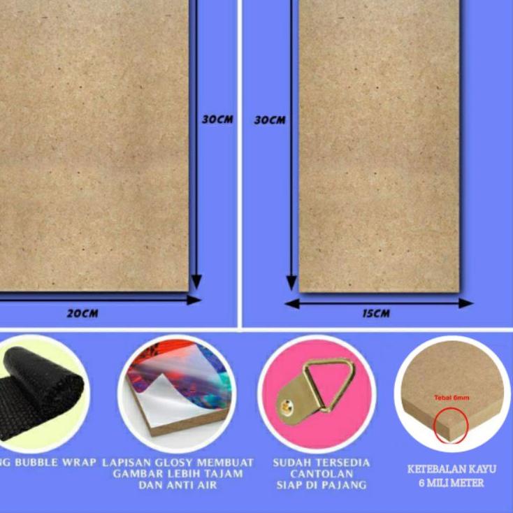 Jual Ready Stock--POSTER DINDING KAYU AESTHETIC QUOTES WALL DECOR KEREN ...