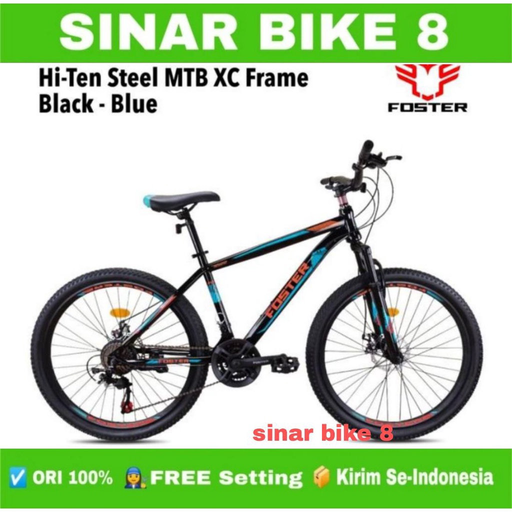 Jual Sepeda Gunung Ukuran 24 dan 26 Inch MT FOSTER 5533 3x7 Speed Rem ...