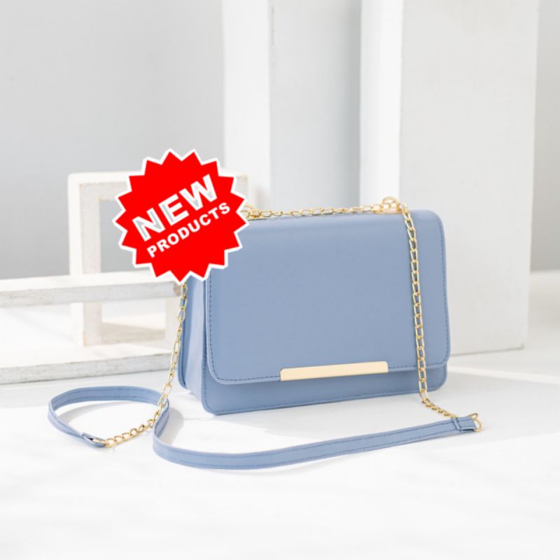 Jual [BISA COD] Tas Selempang Slempang Sling Bag Premium Wanita - Tas Kondangan Pesta Rantai ...