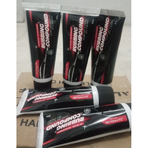 Jual KOMPON ALFA Rubbing Penghilang Baret Body Mobil/Kendaraan isi ...