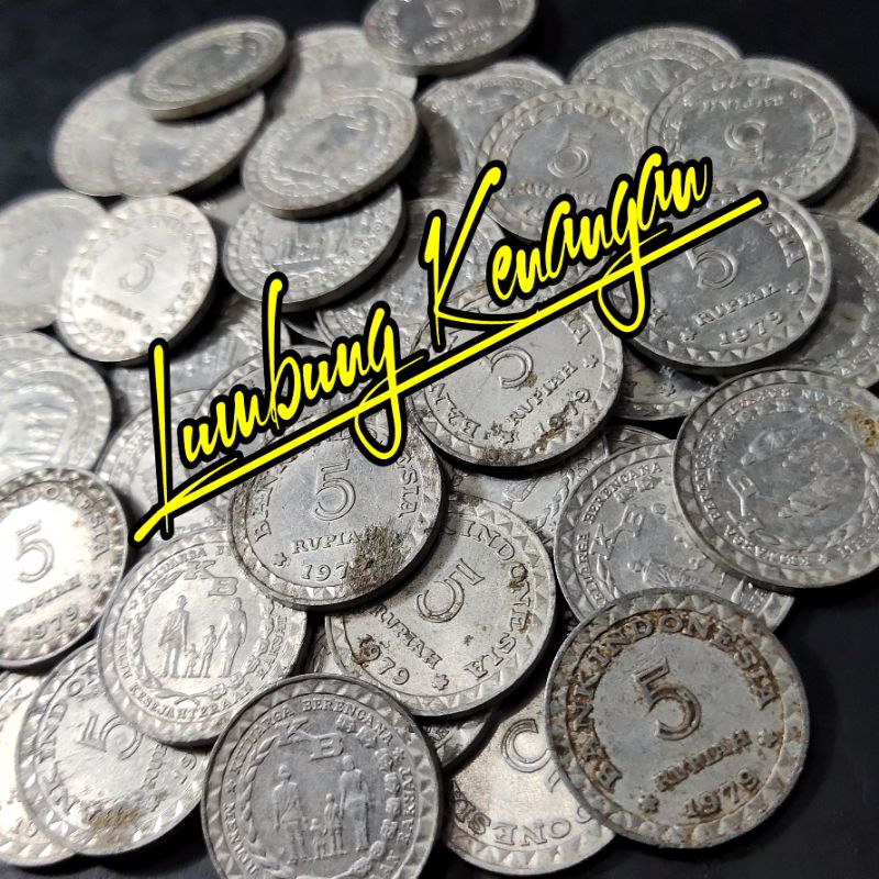 Jual uang kuno koin 5 rupiah kb kecil | Shopee Indonesia