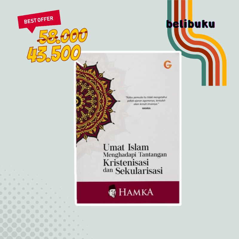 Jual Umat Islam Menghadapi Tantangan Kristenisasi dan Sekulerisasi Soft ...