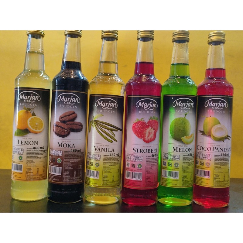 Jual sirup marjan berbagai rasa kemasan 460ml | Shopee Indonesia