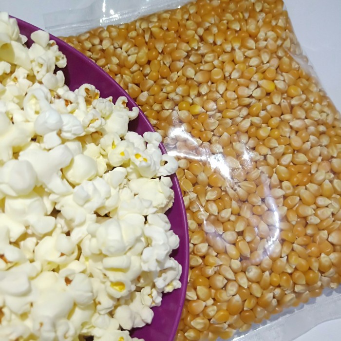 Jual Biji Jagung Popcorn Mentah 500g | Pop Corn Biji Jagung Kering 500g ...