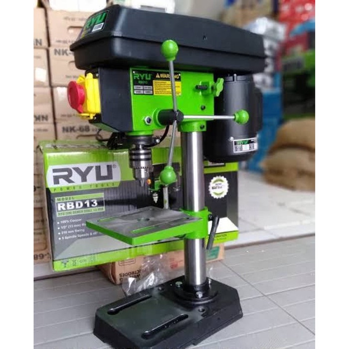 Jual Tools Mesin Bor Duduk Tekiro Ryu 13 Mm Bench Drill Rbd 13 | Shopee ...