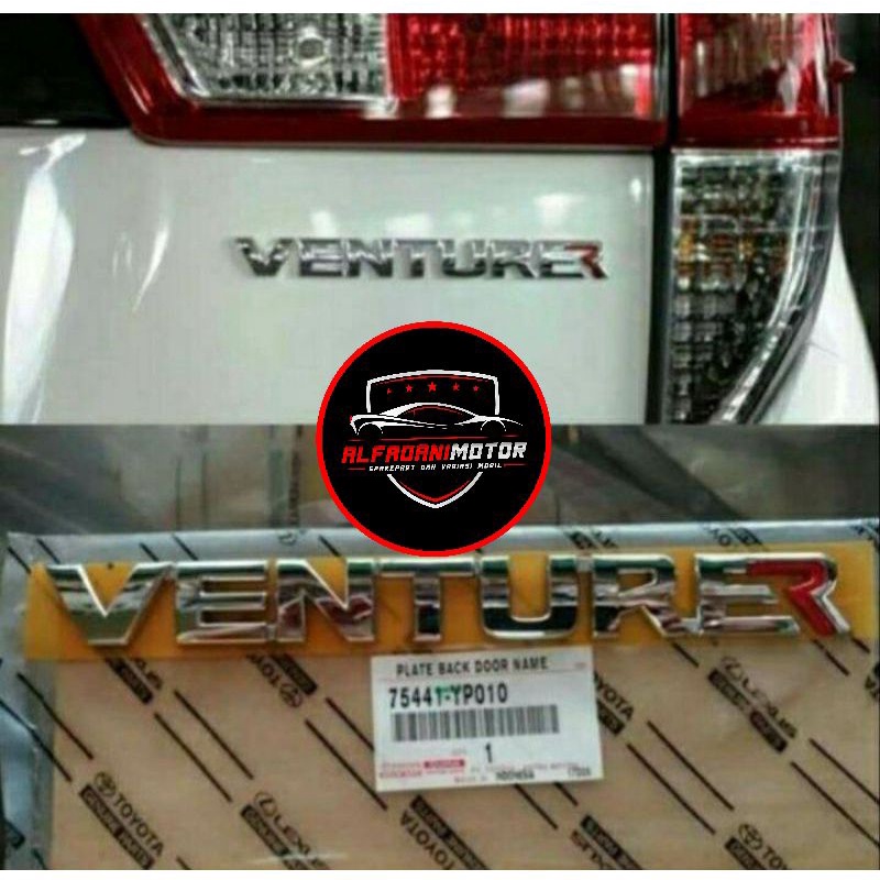 Jual Emblem VENTURER Toyota Innova ORIGINAL 75441-YP010 | Shopee Indonesia