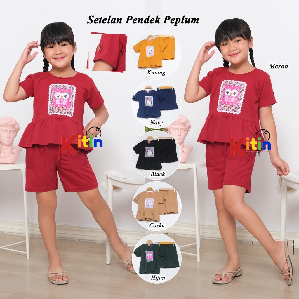 Jual FN - SETELAN BAJU MAIN DAN HARIAN ANAK CEWEK/PEREMPUAN MOTIF ...