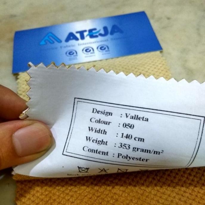 Jual BAHAN KAIN ATEJA HALUS - VALLETA (Sofa, Meubel, Kursi, Tas ...