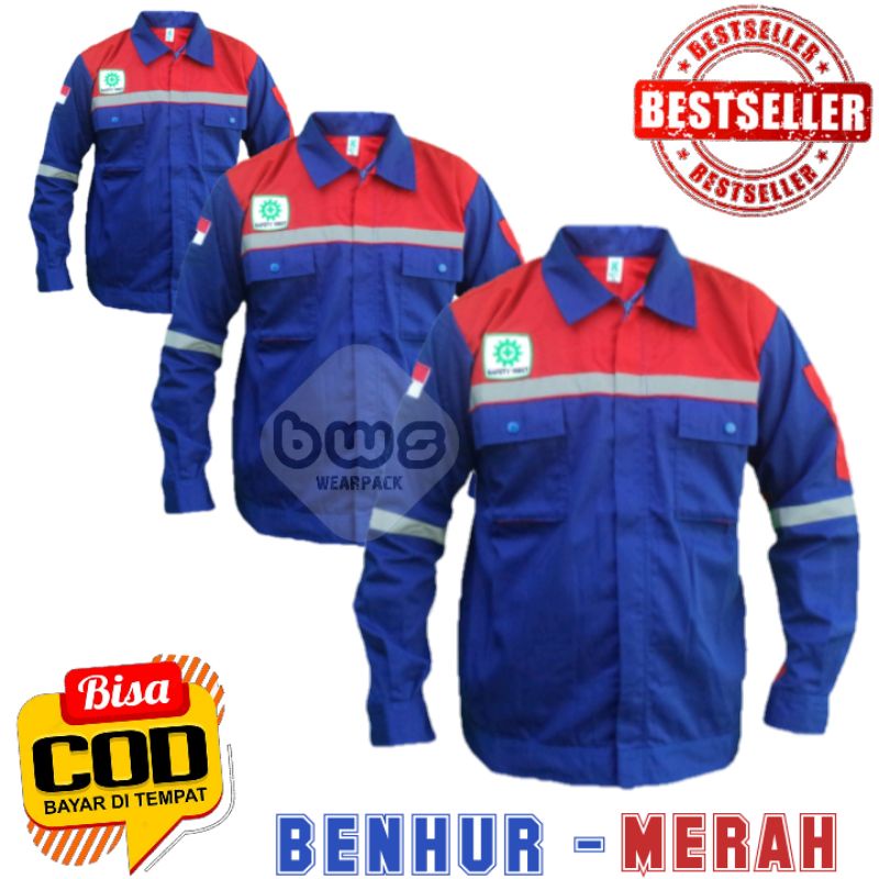 Jual BAJU PROYEK SAFETY/KEMEJA KERJA PROYEK/SERAGAM KERJA TAMBANG ...