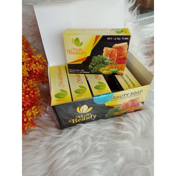 Jual multi beauty soap 1Box free id dan jaring | Shopee Indonesia