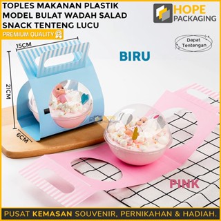 Jual Mika Bola Duduk / Dessert Bowl/ Round Ball / Cup Pudding / Box ...