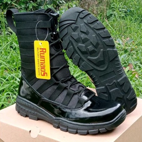 Jual TERBARU-sepatu Pdl TACTICAL boots RUMAOS MILITER TNI POLRI ...