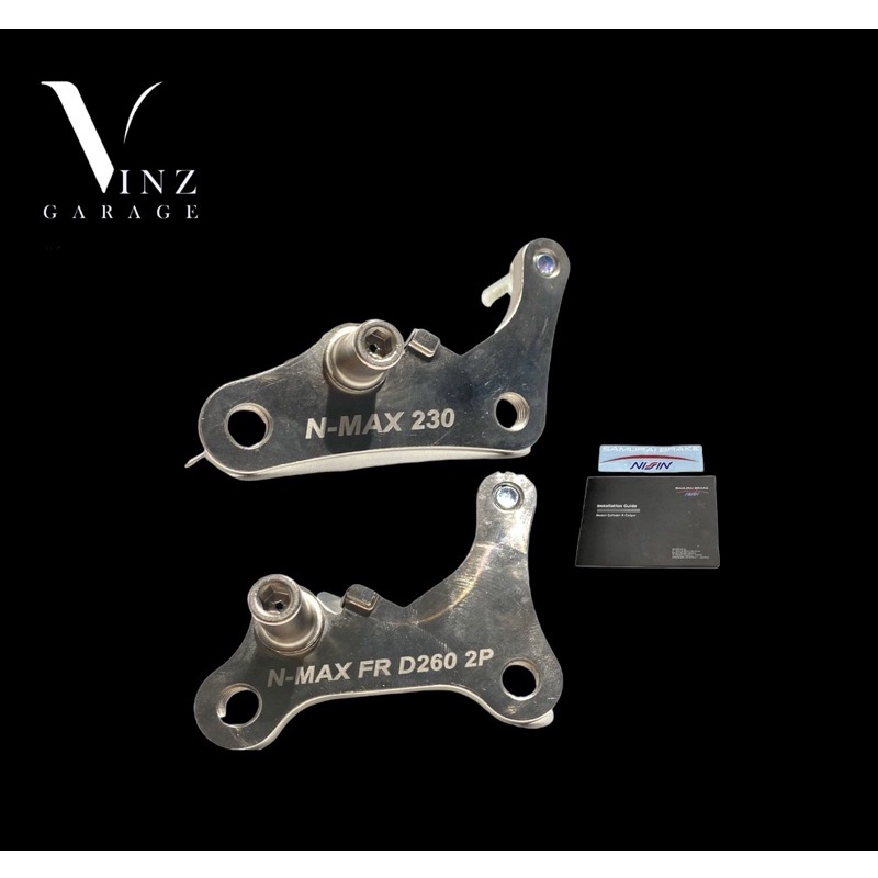 Jual Braket Kaliper Nissin Samurai 2 Piston Nmax Aerox Braket Kaliper ...