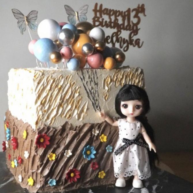Jual Cake Topper Doll Boneka Hiasan Kue Dekorasi Kue Ulang Tahun Anak ...