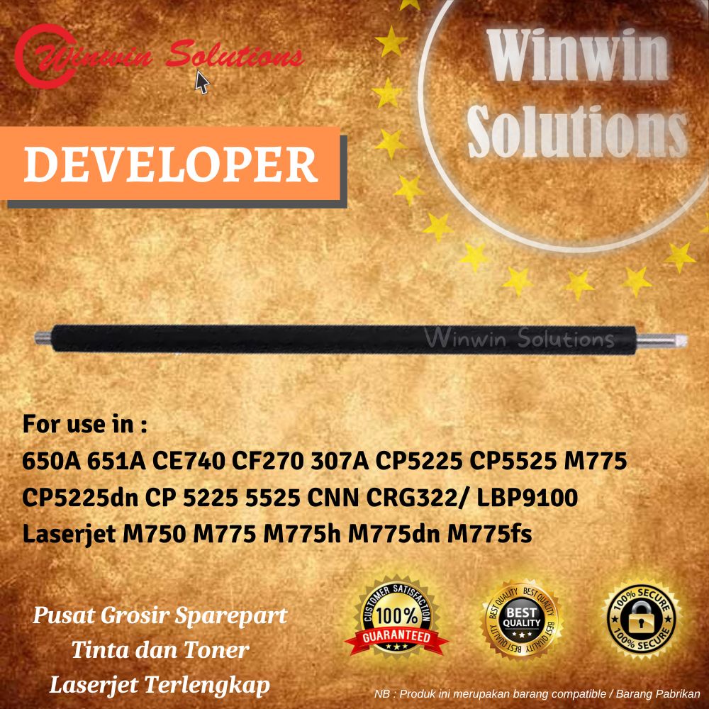 Jual Developer 650A 651A CE740 CF270 307A CP5225 CP5525 M775 CP5225dn ...
