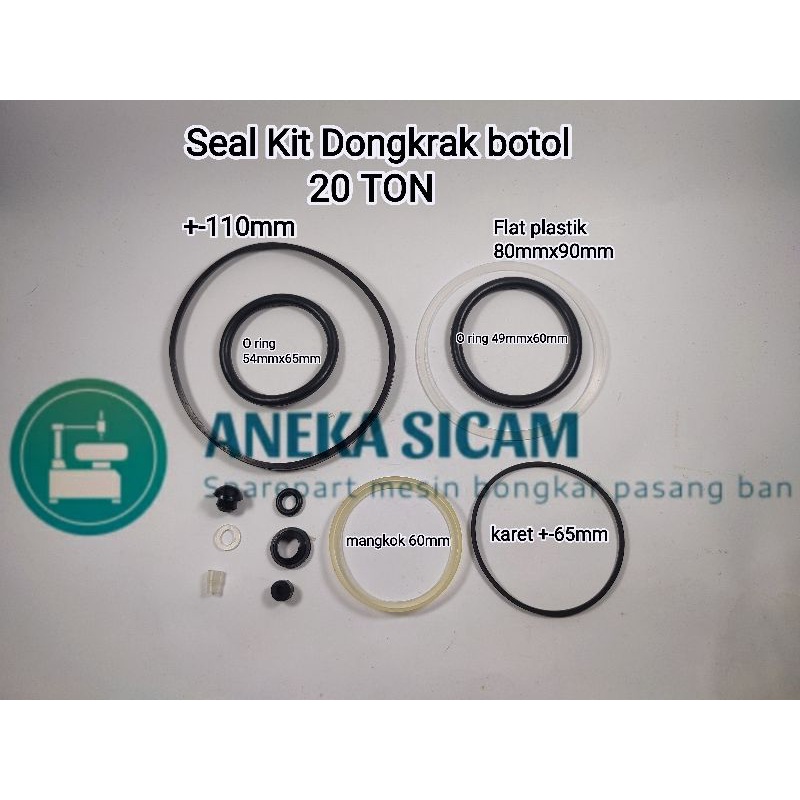 Jual Seal kit dongkrak botol 20 TON | Shopee Indonesia