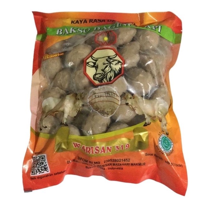 Jual Bakso Urat Sapi Warisan isi 50 | Shopee Indonesia