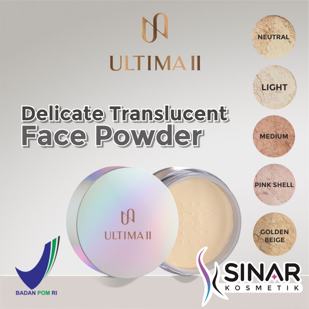Jual Ultima II Delicate Tranclucent Face Powder 24gr 43 gr (Bedak Tabur ...