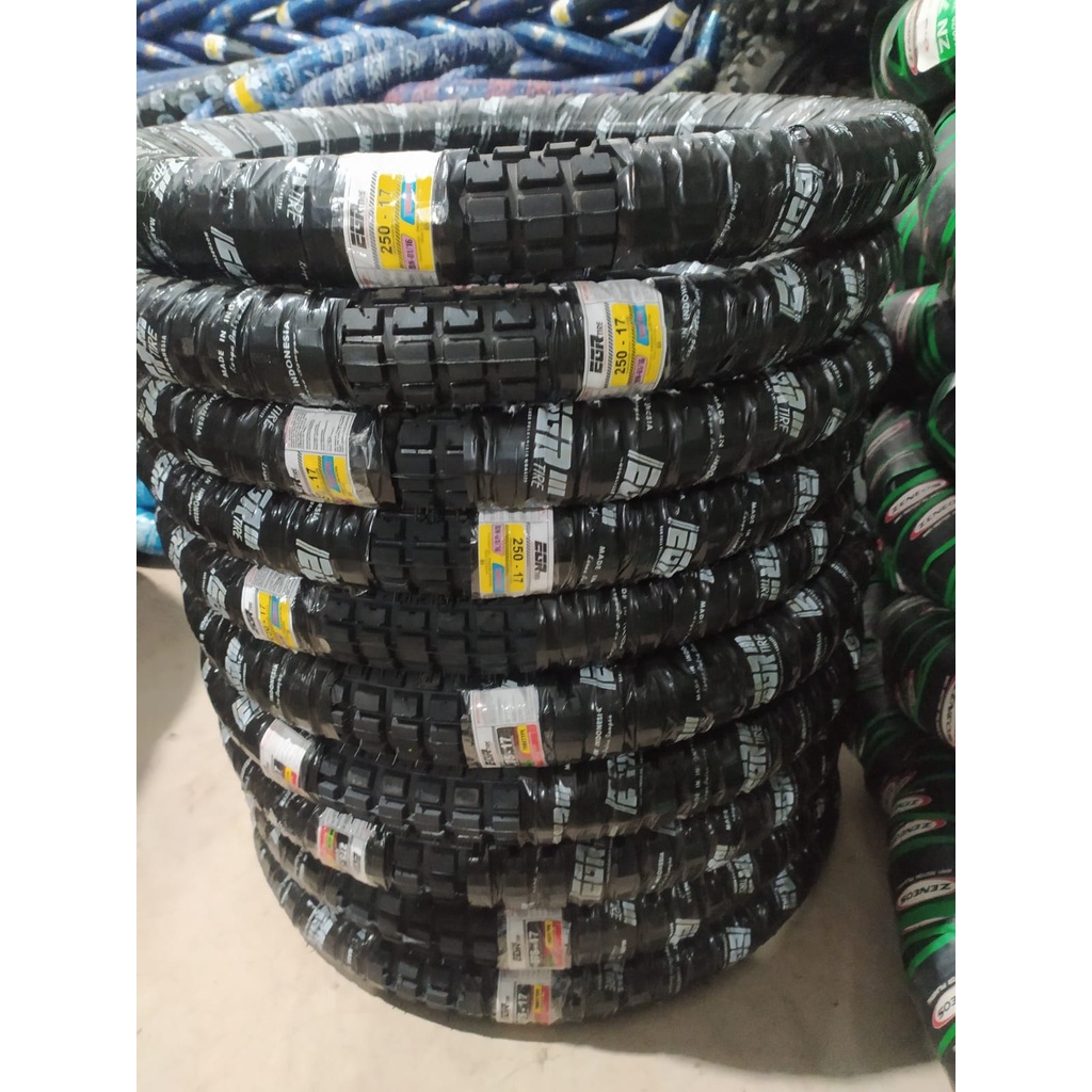 Jual PAKET 10 PCS Ban Motor Semi Trail Ring 17 Ukuran 250-17 SEMITRAIL ...