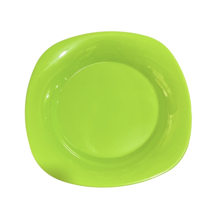 Jual piring petak melamin 7010/ piring makan sayur melamine/ singasingi ...
